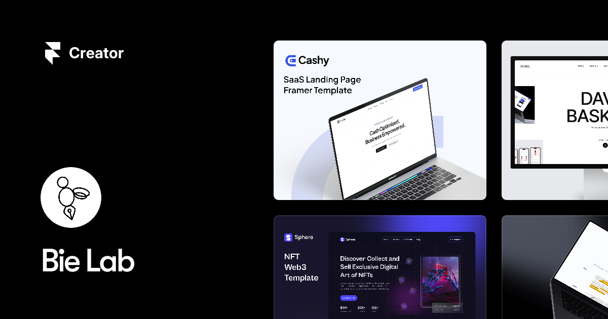 Bie Lab — Framer Creator