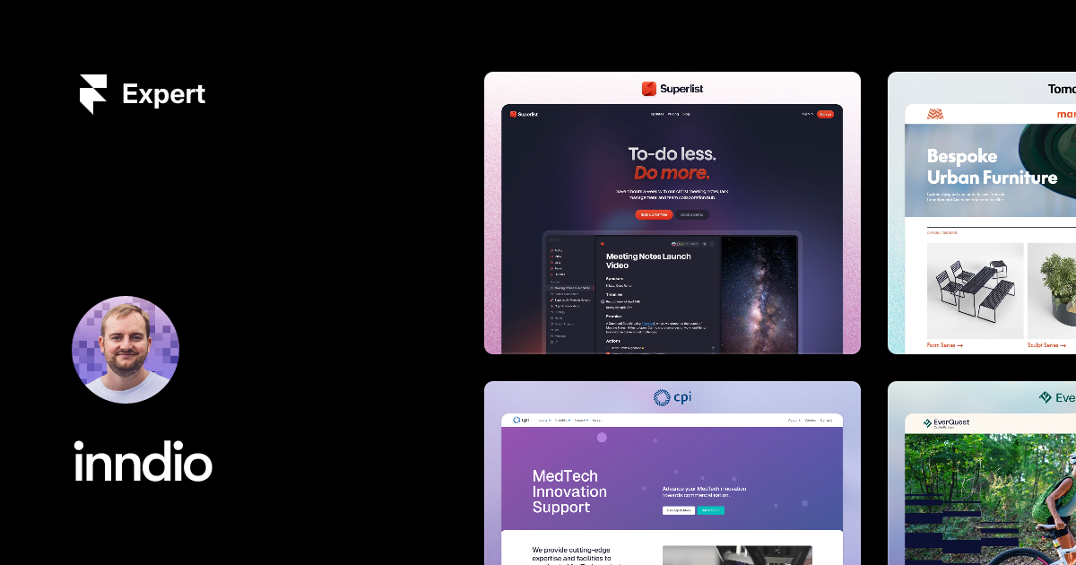 Dan @ inndio — Framer Creator