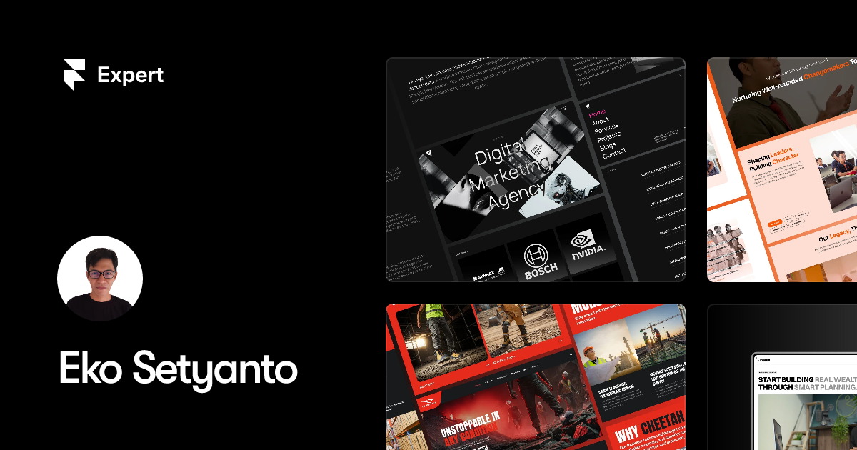 Eko Setyanto — Framer Creator