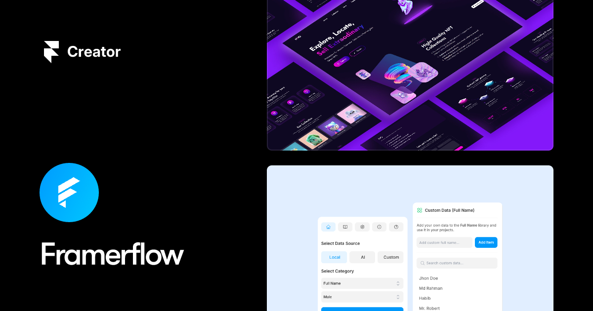 Framerflow — Framer Creator