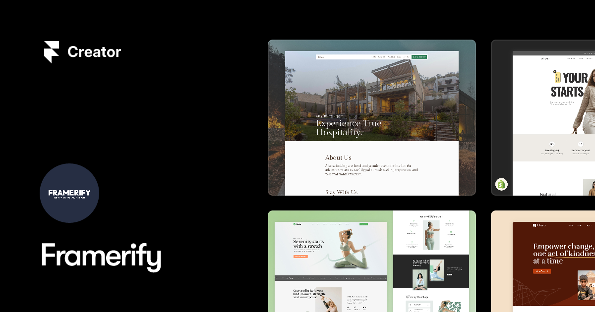 Framerify — Framer Creator
