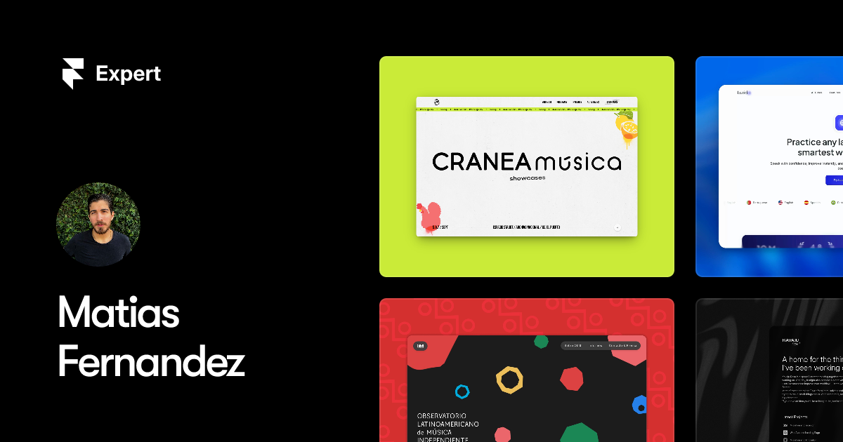 Matias Fernandez — Framer Creator