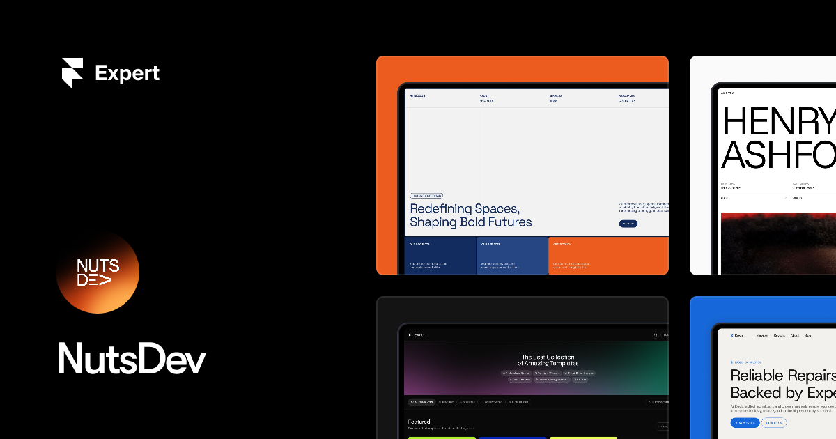 NutsDev — Framer Creator