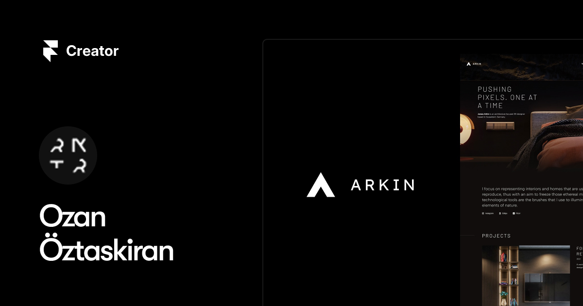 Ozan Öztaskiran — Framer Creator