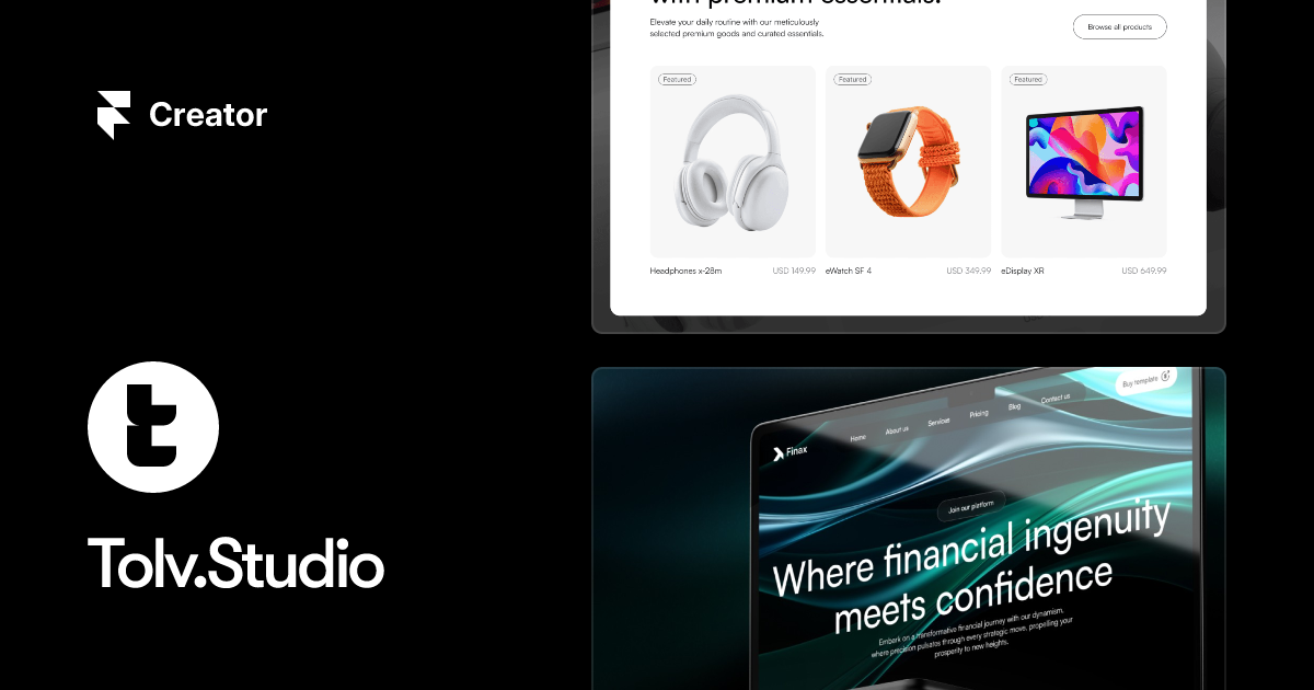 Tolv.Studio — Framer Creator