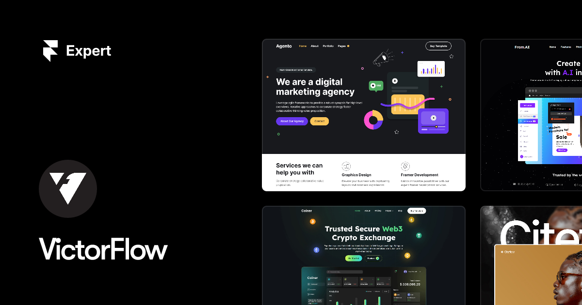 VictorFlow — Framer Creator