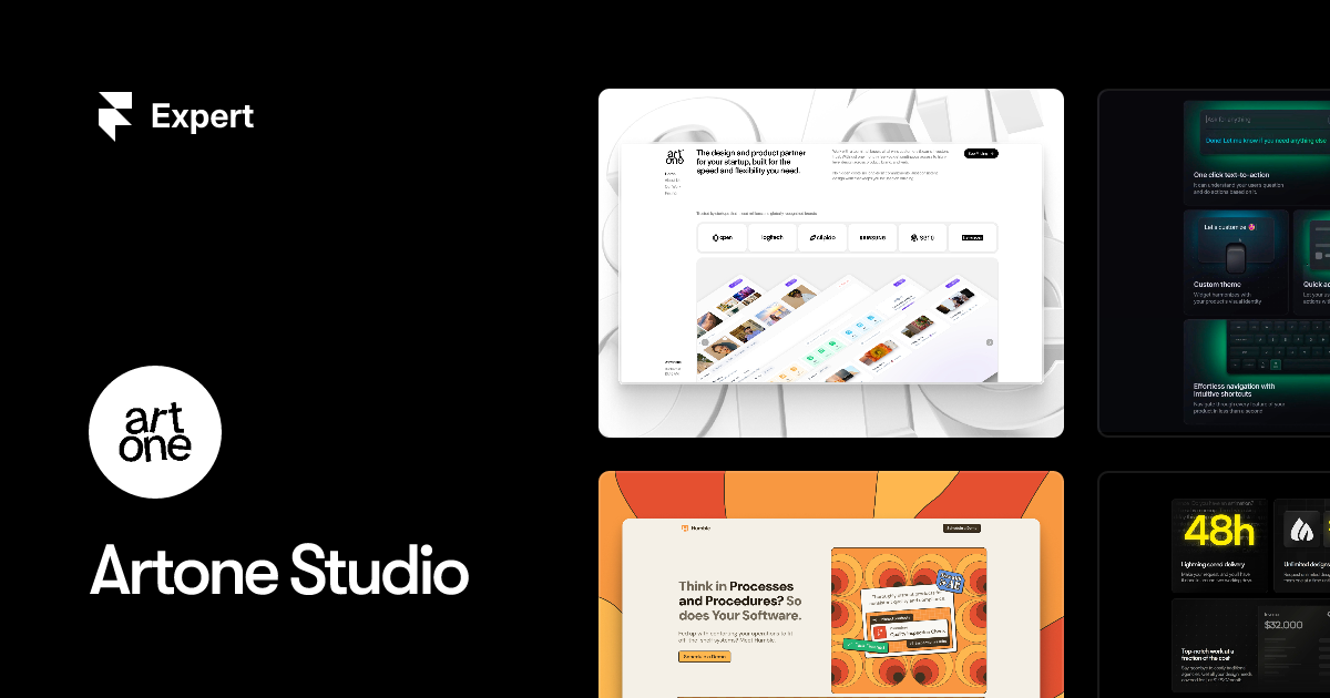 Artone Studio — Web Design Agency on Framer Experts