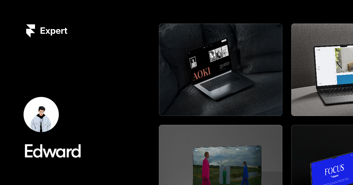 By Edward — Web Design Freelancer on Framer Experts