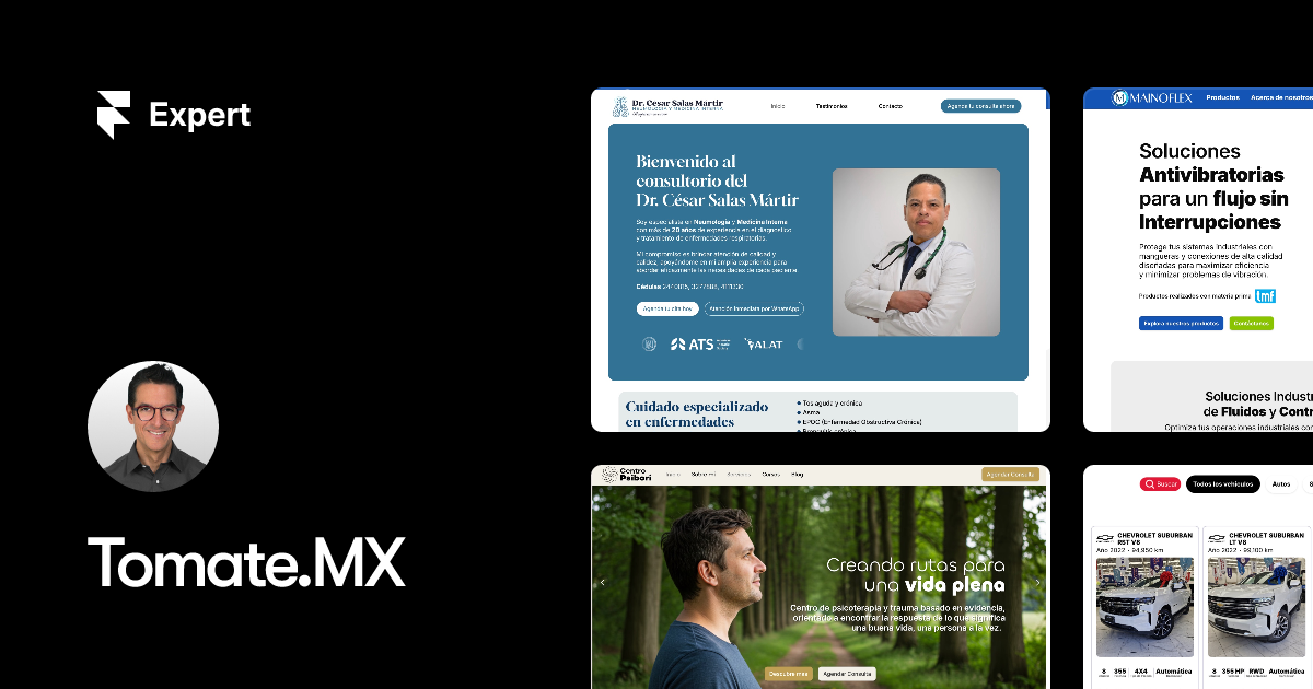 Tomate.MX — Web Design Agency on Framer Experts