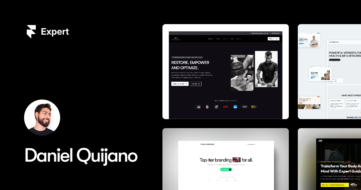 Daniel Quijano — Framer Creator