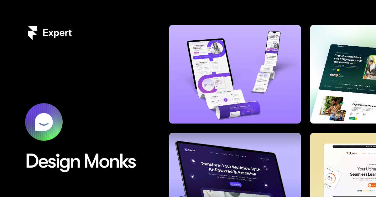 Design Monks — Web Design Studio on Framer Experts