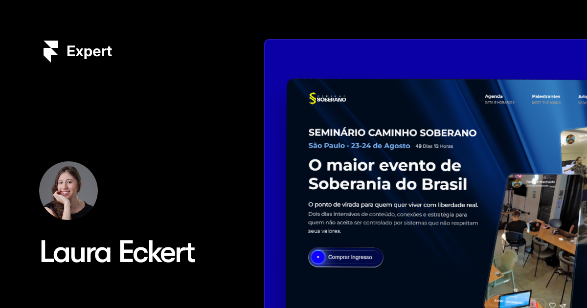 Laura Eckert — Web Design Freelancer on Framer Experts