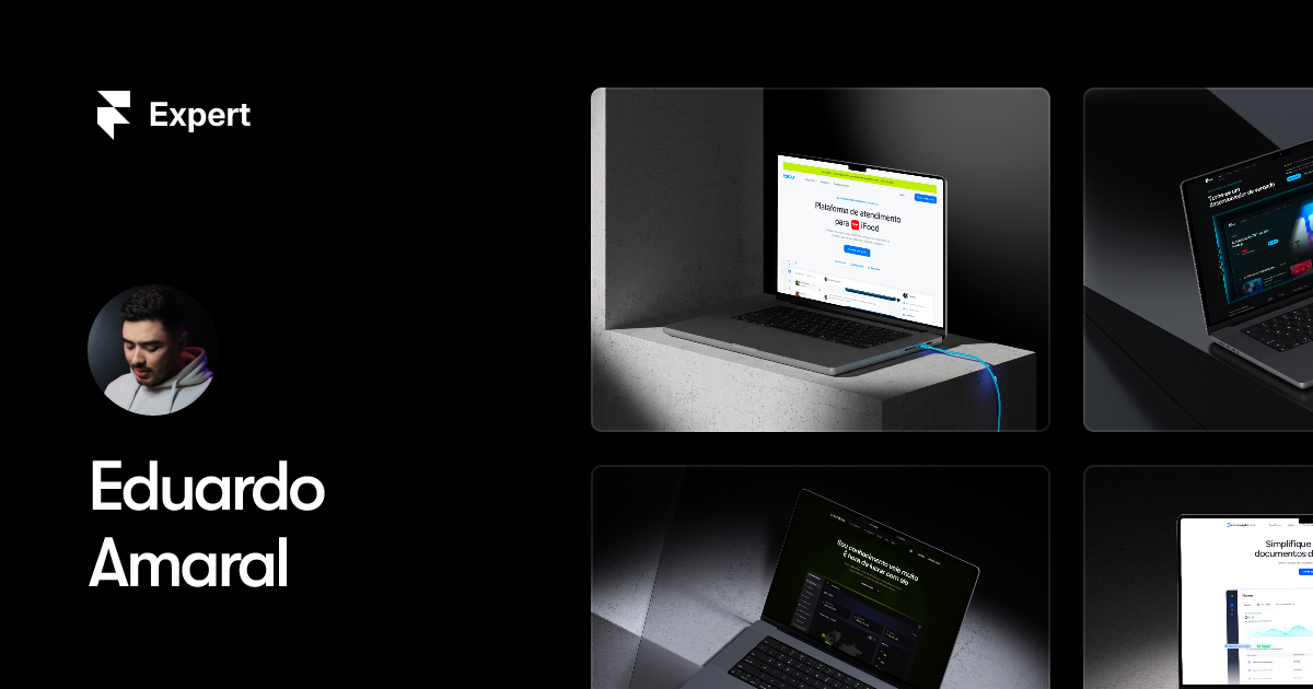 Eduardo Amaral — Web Design Freelancer on Framer Experts