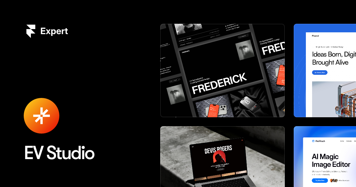 EV Studio — Web Design Studio on Framer Experts
