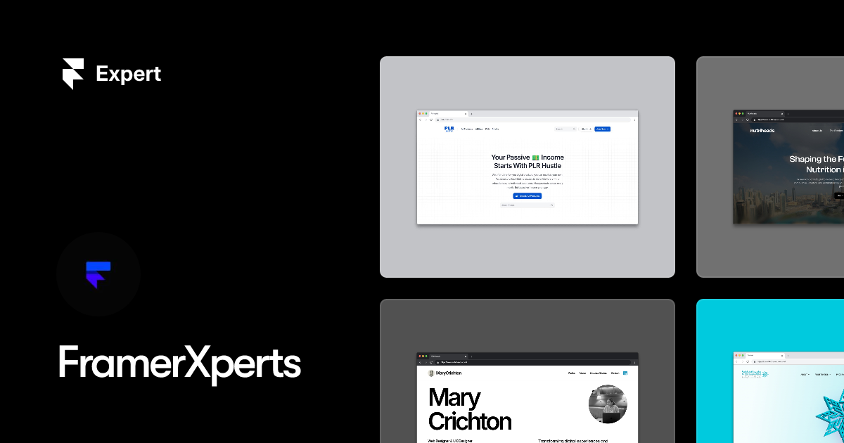 FramerXperts — Web Design Studio on Framer Experts