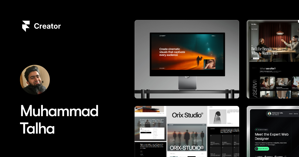 Website Templates & Plugins by Framify — Framer Creator