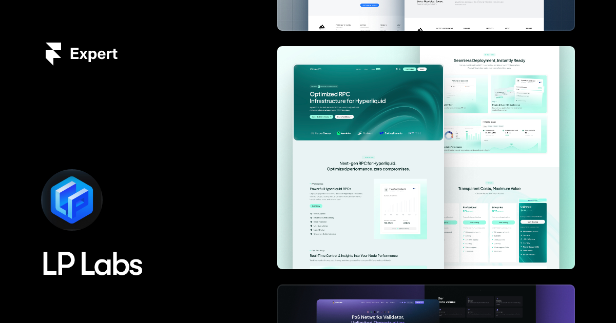LP Labs — Web Design Studio on Framer Experts
