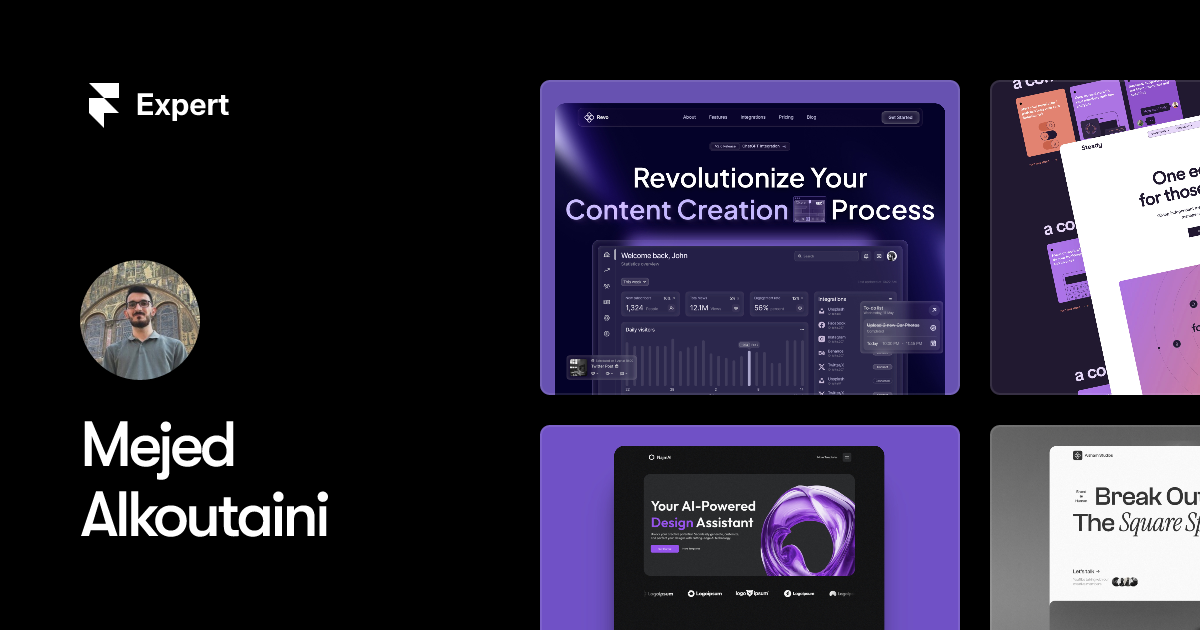 Mejed Alkoutaini — Web Design Freelancer on Framer Experts