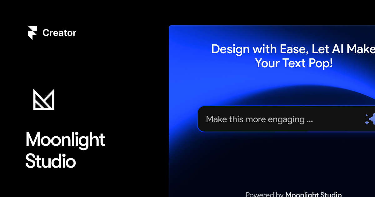 Website Plugins by Moonlight Studio — Framer Creator