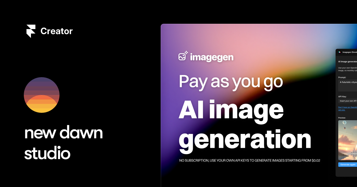 Website Plugins by new dawn studio — Framer Creator