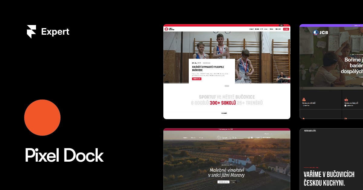 Pixel Dock — Web Design Studio on Framer Experts
