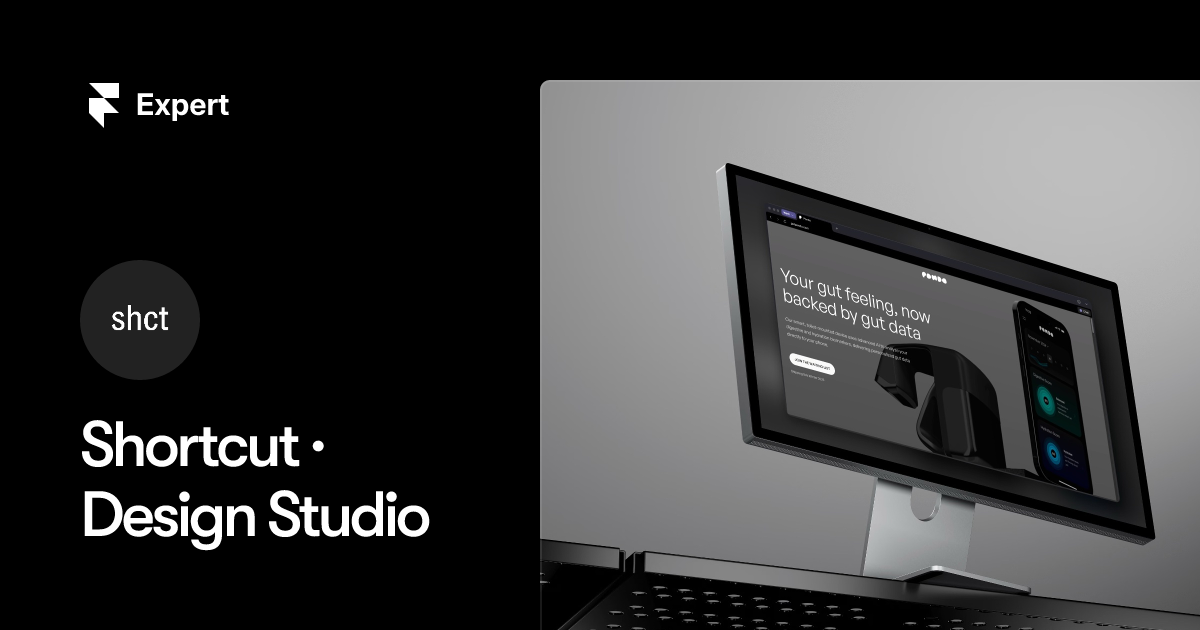 Shortcut · Design Studio — Web Design Studio on Framer Experts