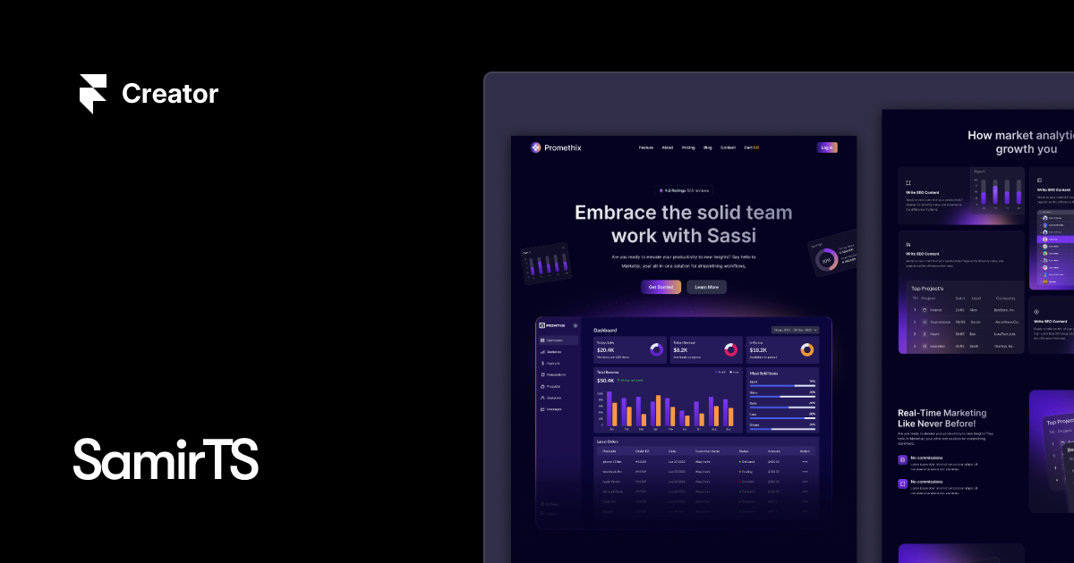 Website Templates by Ui Ux Learner — Framer Creator