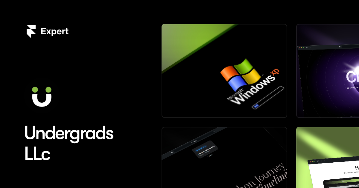 Undergrads LLc — Web Design Studio on Framer Experts