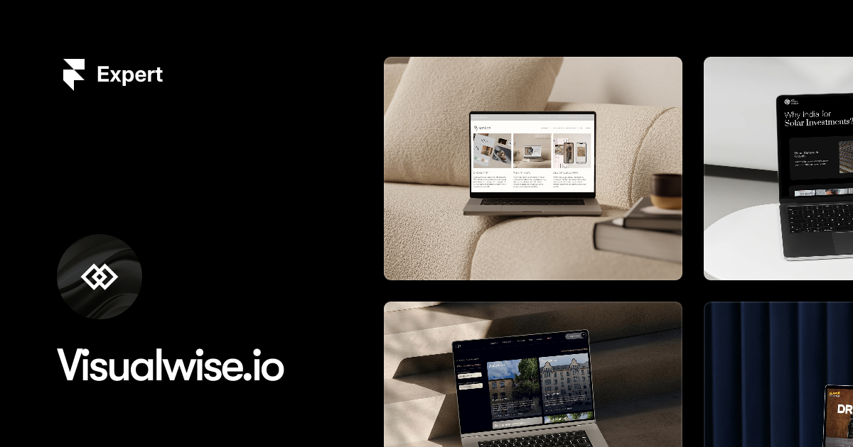 Visualwise.io — Web Design Studio on Framer Experts
