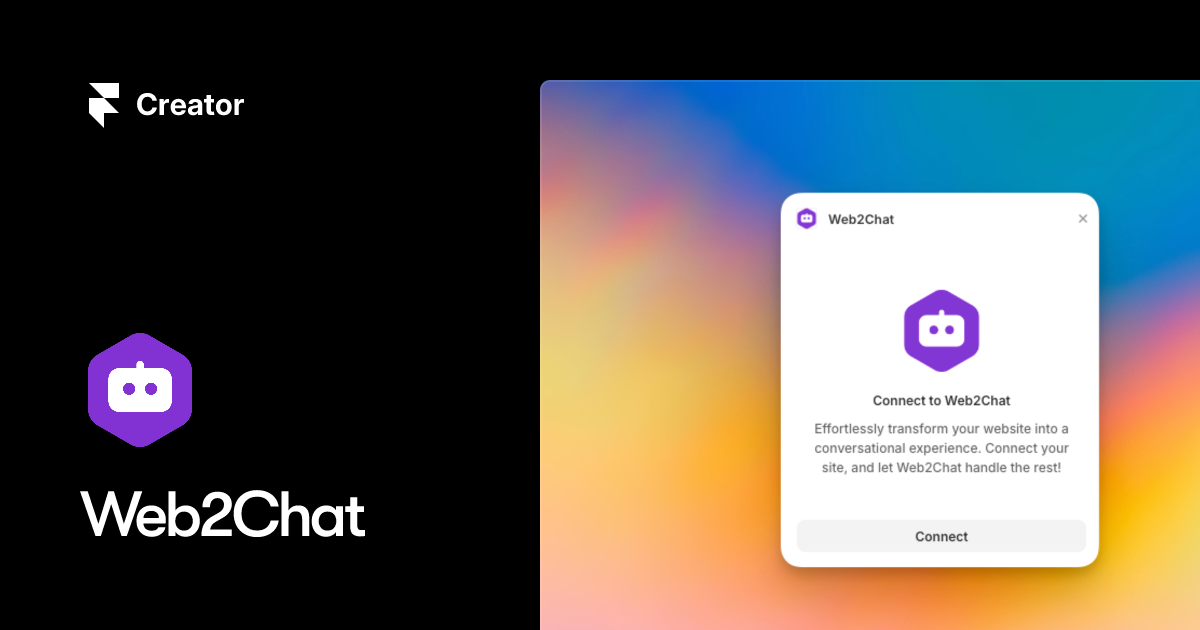 Website Plugins by Web2Chat — Framer Creator